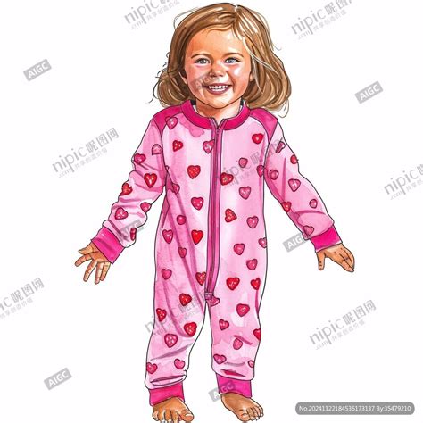 Ai创作图童装睡衣卡通 睡衣卡通女孩图案 睡衣图案女孩 卡通睡衣 卡通睡衣人物 睡衣人物暖贴封面 家居服睡衣图案模板下载 小孩连体衣图案 哈衣
