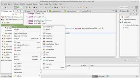 Making Our First Page With Play Using Scala Youtube