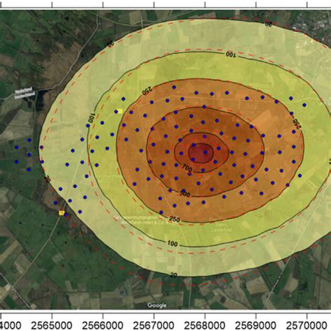 Subsidence Measurement Results Dotted Line And Theoretical