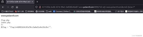 Polarctf靶场【web】swp、召唤神龙、浮生日记、干正则polarctf Swp Csdn博客