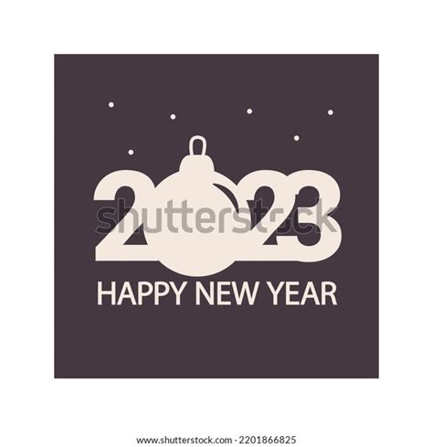 Happy New Year 2023 Vector Design 库存矢量图（免版税）2201866825 Shutterstock