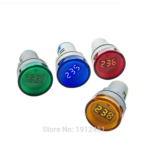 Ad16 22mm Ac 50 600v Voltage Voltmeter Indicator S Grandado