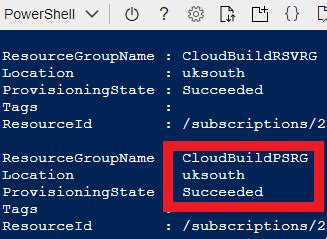 Deploy VM In Azure Via Powershell Using Azure CloudShell Cloud Build