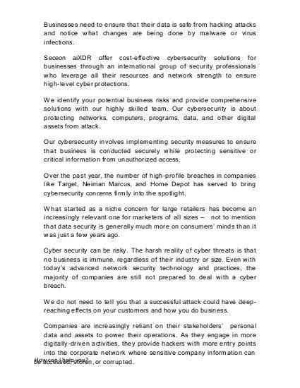 Cyber Security Solutions Pptx