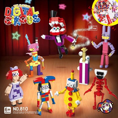 【楽天市場】【the Amazing Digital Circus Lego！8点セット！3 Types】 アメイジング デジタル サーカス
