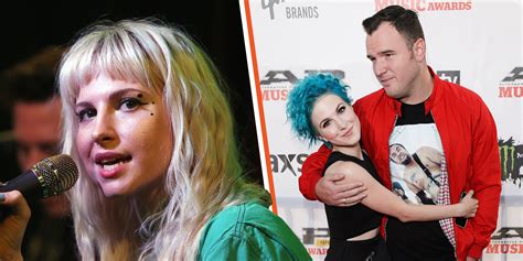 Hayley Williams Ex Husband Paramore Singer Once Confessed She Should