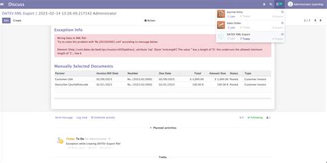 Datev Export Xml The Odoo Community Association Oca