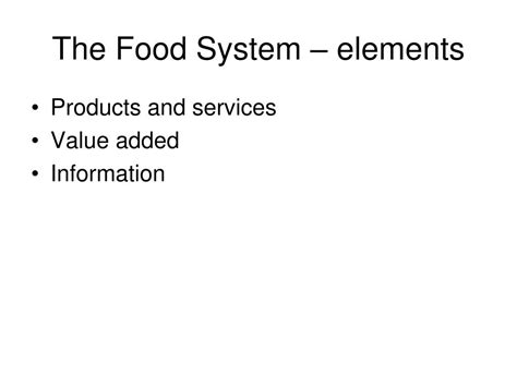Ppt Overview Of The Food System Powerpoint Presentation Free