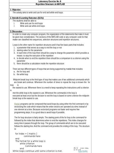 laboratory exercise no 6 pdf control flow computer engineering