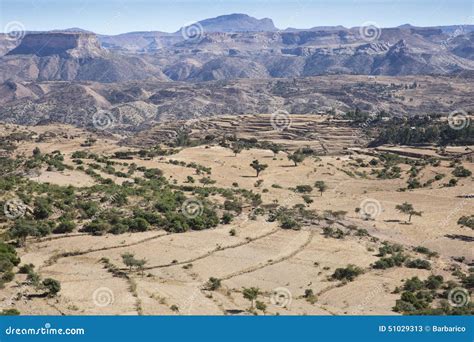 View From Debre Damo Stock Image Image Of Agriculture 51029313