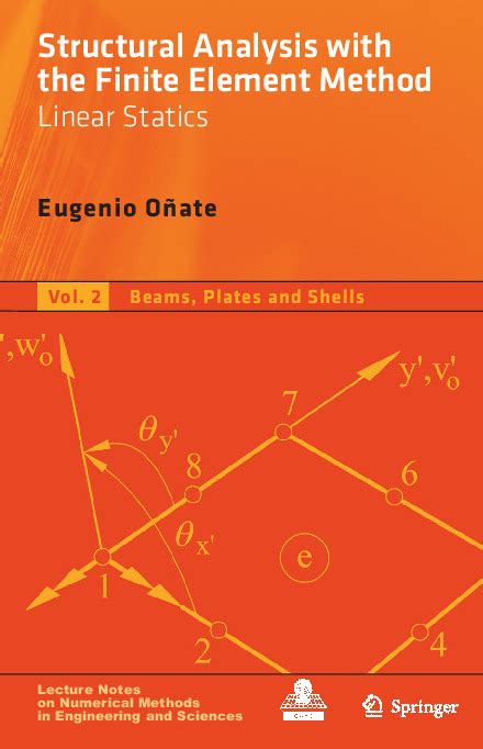 Structural Analysis With The Finite Element Method Linear Statics