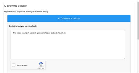 Ai Grammar Checker