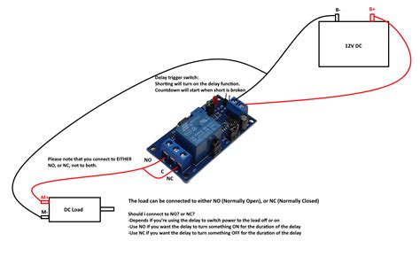 Time Delay Relay Module Dc 12v Delay Turn Onoff Timer Voltage Board