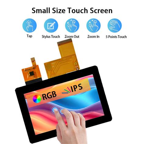High Resolution 4 3 Lcd Capacitive Touchscreen Yunlea