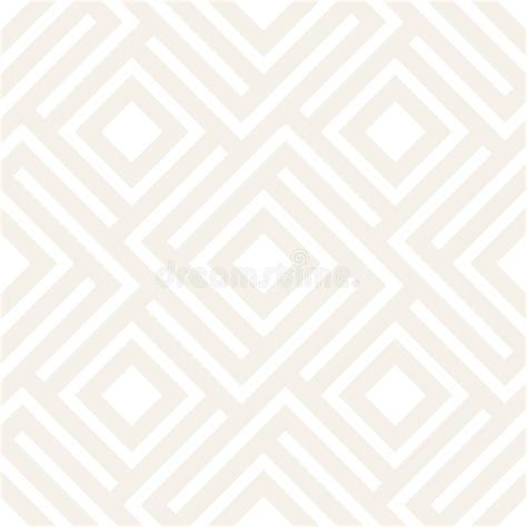 Vector Seamless Lattice Pattern Modern Stylish Subtle Texture With Monochrome Trellis