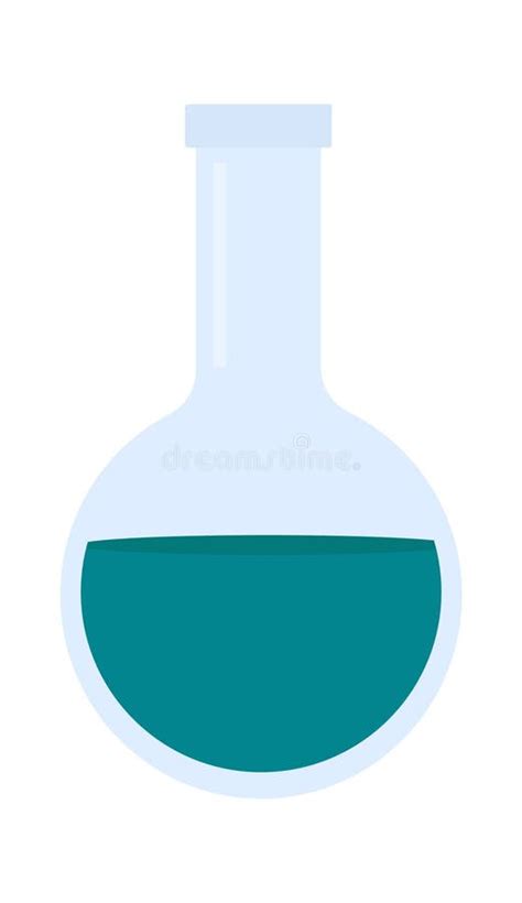 Laboratory Flask With Liquid Stock Vector Illustration Of Experiment Laboratory 277516182