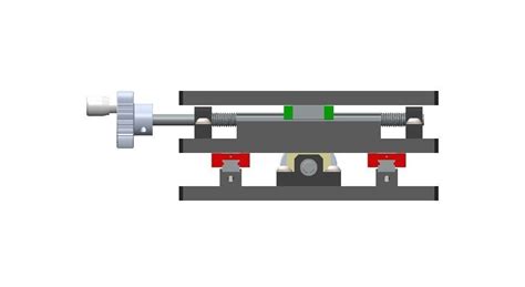 Custom Manual Xy Table 3d Model Rigged Cgtrader