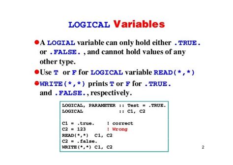 Fortran 90 Basics