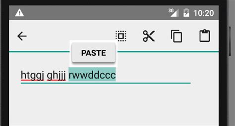 Android Edittext Selection Anchors Missing Stack Overflow