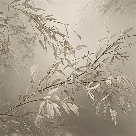 Download Ai Generated Willow Leaves Royalty Free Stock Illustration