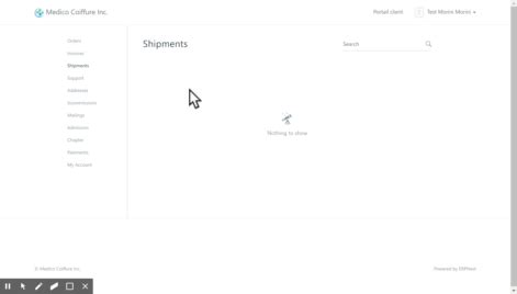 Customer Portal Invoices List Display Bug Bug Frappe Forum