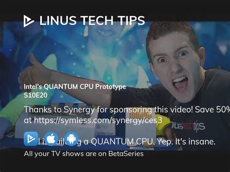 Watch Linus Tech Tips Season Episode Streaming