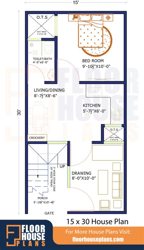 15 X 30 House Plan 450 Square Feet House Plan Design