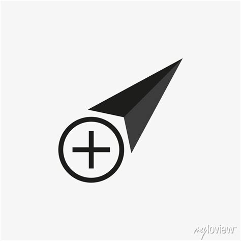 Click Icon Cursor Symbol With Cancel Sign Cursor Arrow Icon Wall
