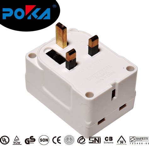 A Fuse Build In Design Way BS Socket Outlets Adaptor Way Adaptor And BS Adaptor