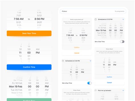 Figma Ios Pickers Native Ui Design