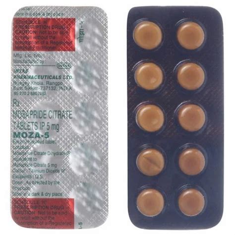 Moza 5mg Tabs At Best Price In Nagpur By Mitec Integrated Id 2855751180330