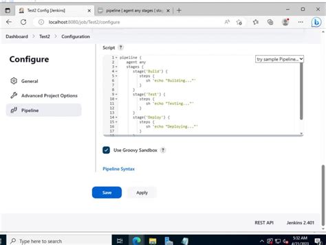 How To Install And Use Jenkins On Windows Server