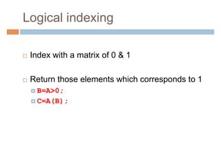 Basics Of Matlab For Babes And Faculty PPT