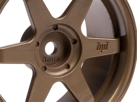 3843 Te37 Wheel 26mm Bronze 3mm Offset Cyborgshoplt