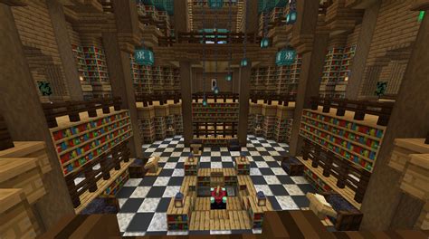 Épinglé Par Joe Rogers Sur Minecraft Library Survie Minecraft