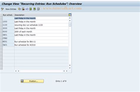 Obc1 Sap Tcode C Fi Maintain Table T054