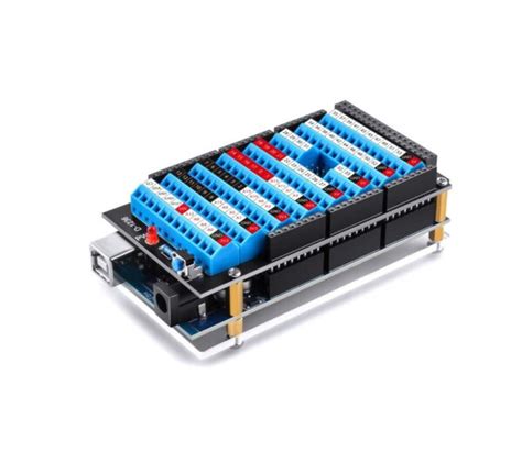 Arduino Mega Skrue Terminal Expansion Shield Ardustore Dk