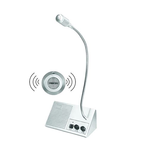 Dual Way Bank Counter Interphone No Touch For Busi Grandado