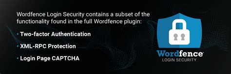 Wordfence Login Security Plugin —
