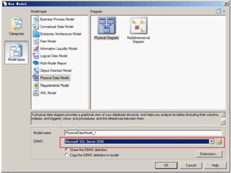 Powerdesigner逆向工程从sql Server数据库生成pdmpower Designer逆向工程sqlserver Csdn博客