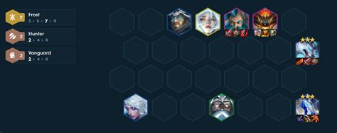 TFT Frost Team Comp Build Set 12