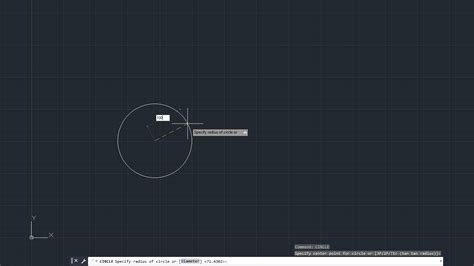 circle command in autocad scda