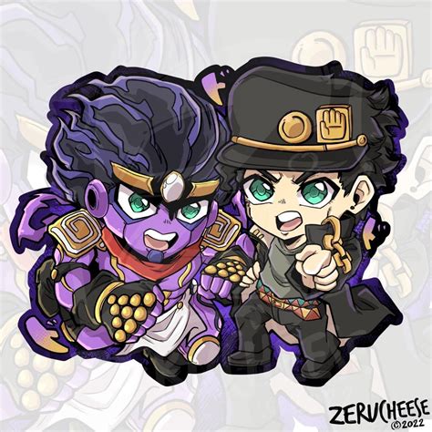 Jojo Protagonist In Chibi Style Part 1 9 Art By Me Rstardustcrusaders