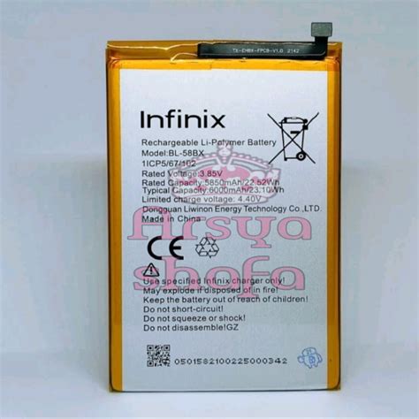 Baterai Infinix Hot Play X Original Battery Batre Tanam Model Bl Bx Lazada Indonesia
