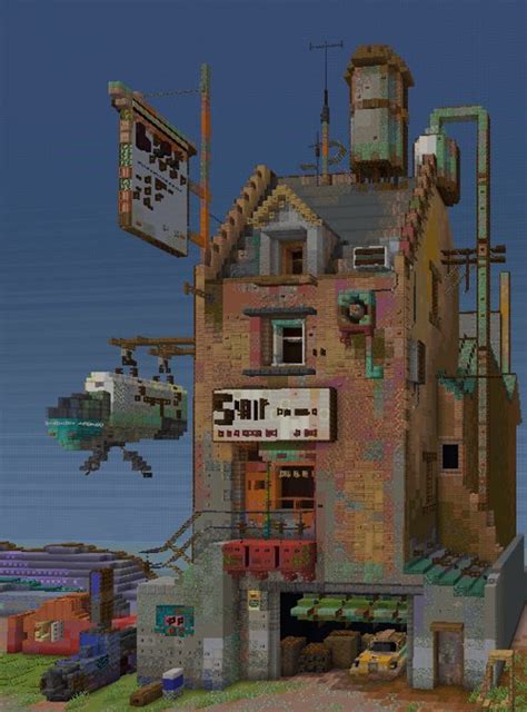 Minecraft Builder And Render Artist
