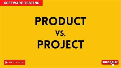 Qa Manual Testing Tutorial For Beginner Difference Between Product And Project In Software