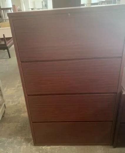 Kimball 4 Drawer Lateral File Cabinet Cabinets Matttroy