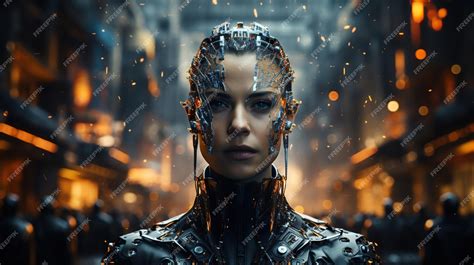 Premium Ai Image Artificial Intelligence And Robotics Innovation In