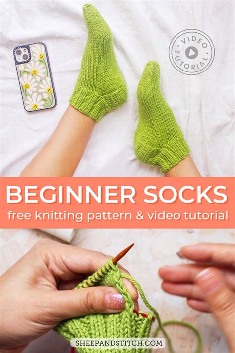 Free Knitted Sock Patterns For Beginners