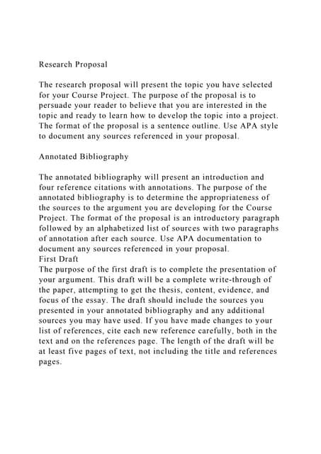 Research Proposalthe Research Proposal Will Present The Topic Docx